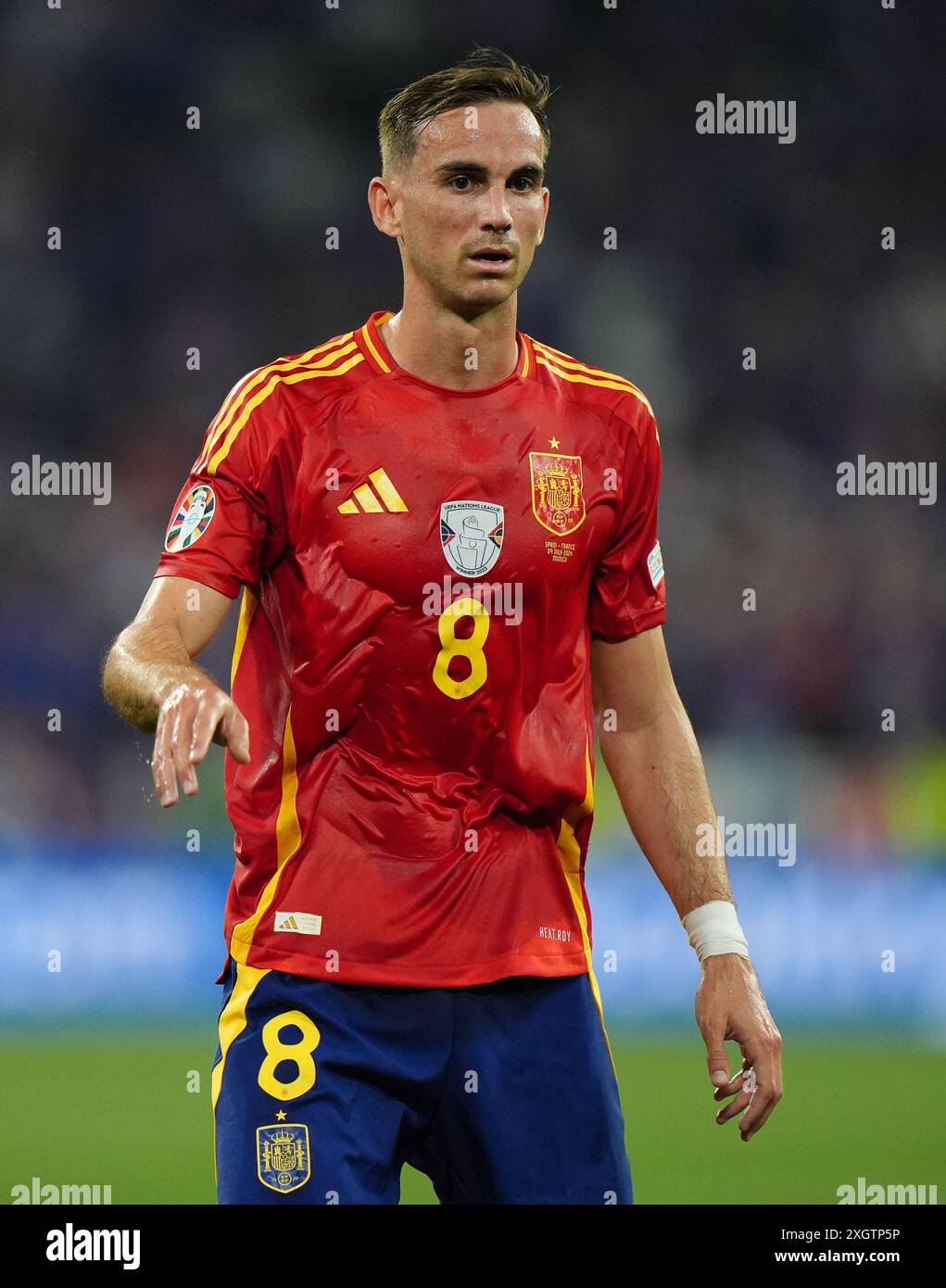 Spain's Fabian Ruiz during the UEFA Euro 2024, semi-final match at the ...