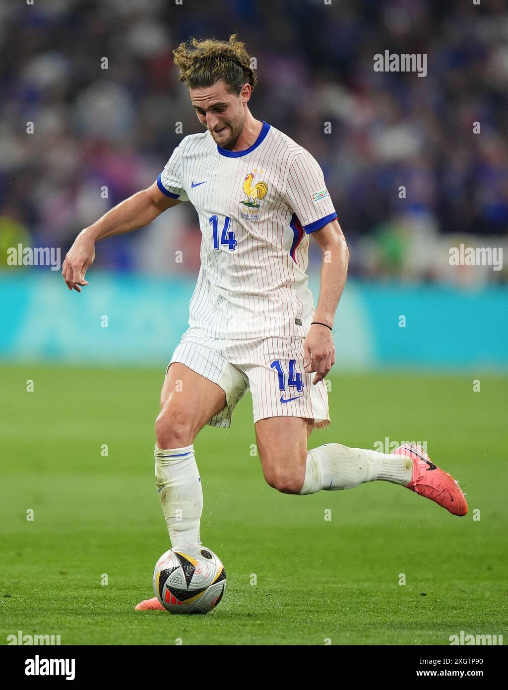 France's Adrien Rabiot during the UEFA Euro 2024, semi-final match at ...