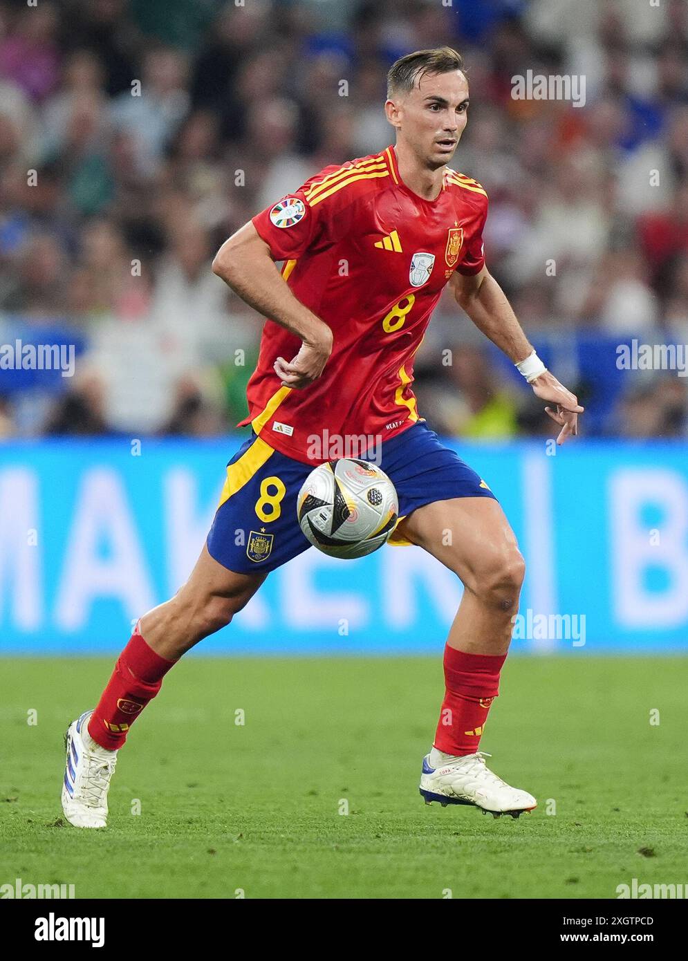 Spain's Fabian Ruiz during the UEFA Euro 2024, semi-final match at the ...