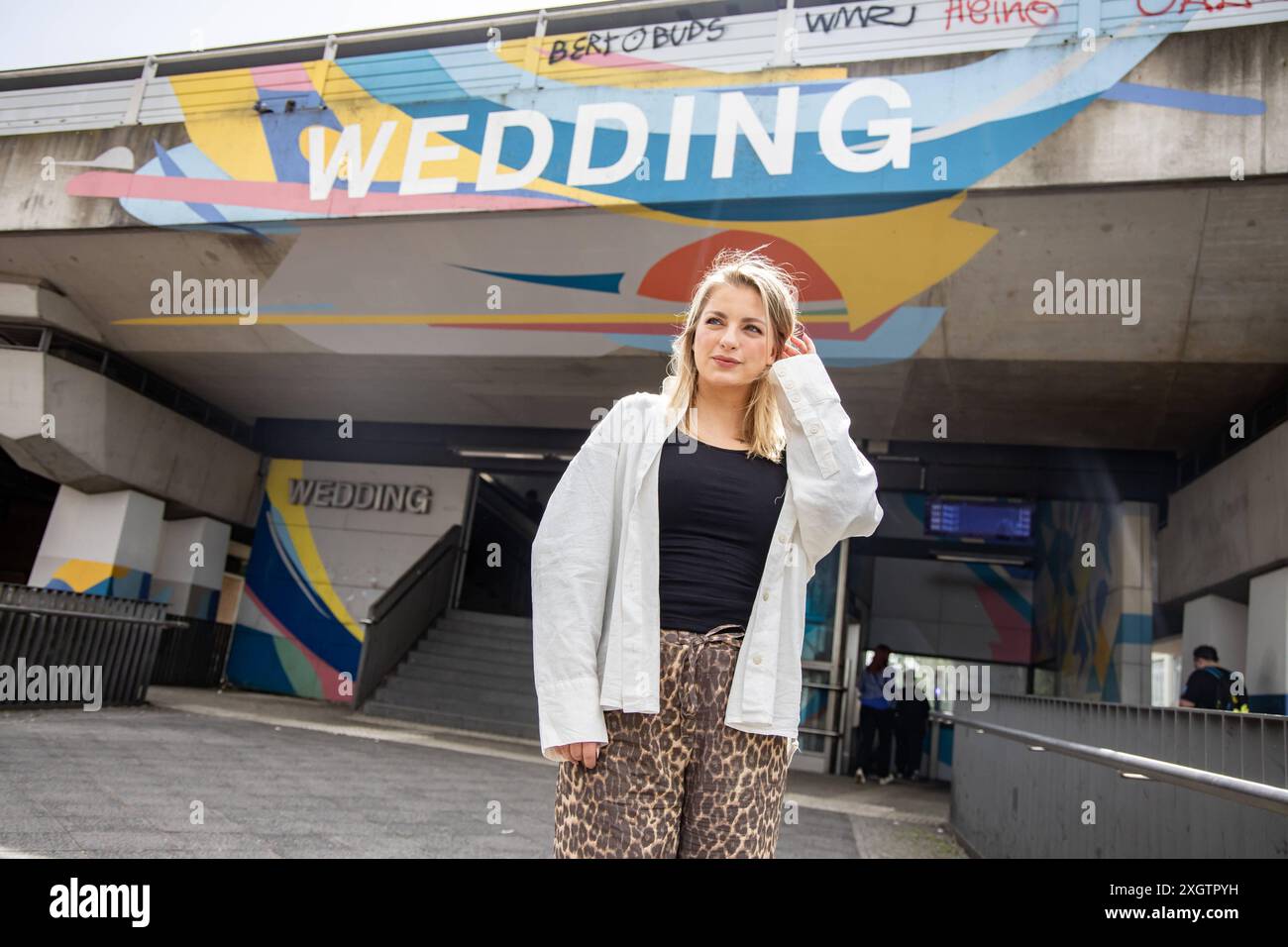 Ortsfahrtkontrolle in Berlin Wedding mit Laura Larsson am 21. Juni 2024. Ortsfahrtkontrolle mit ...