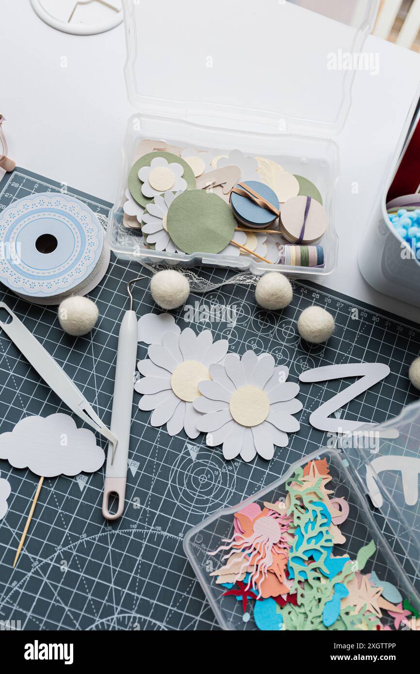 Mat setup hi-res stock photography and images - Alamy