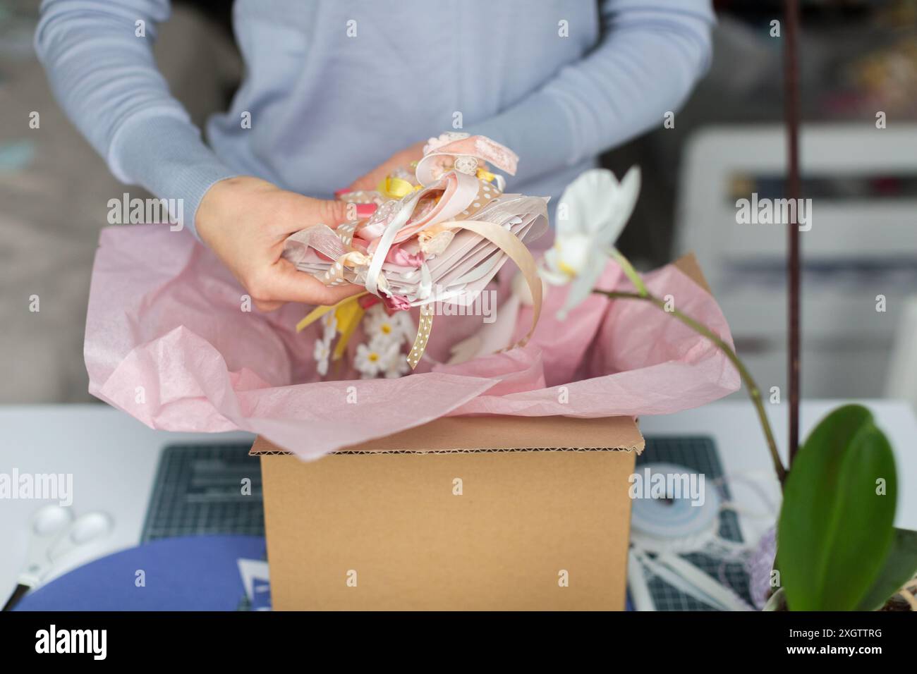 Design worktable artist anonymous hi-res stock photography and images ...