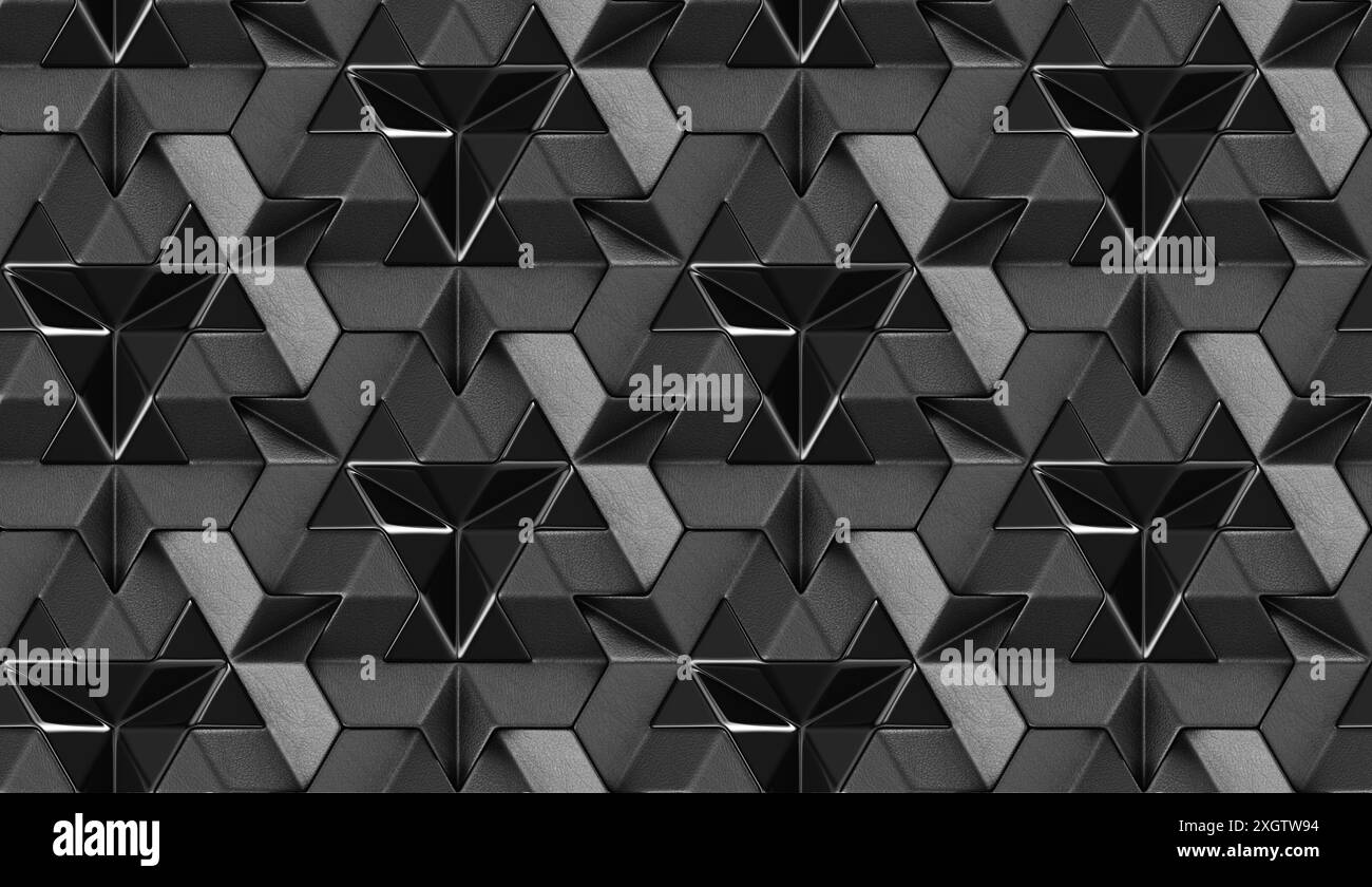 A striking graphic illustration featuring a seamless pattern of ...