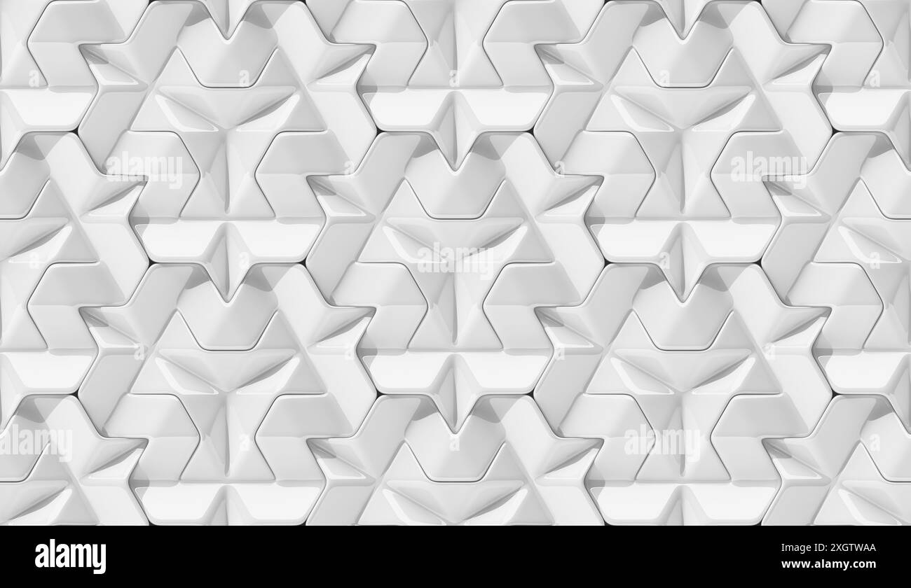 This image features a seamless 3D geometric pattern, perfect for use as ...