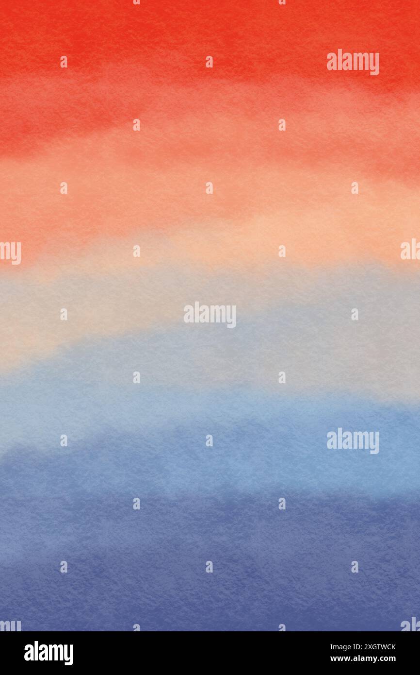 This watercolor gradient background seamlessly blends from a vivid red ...