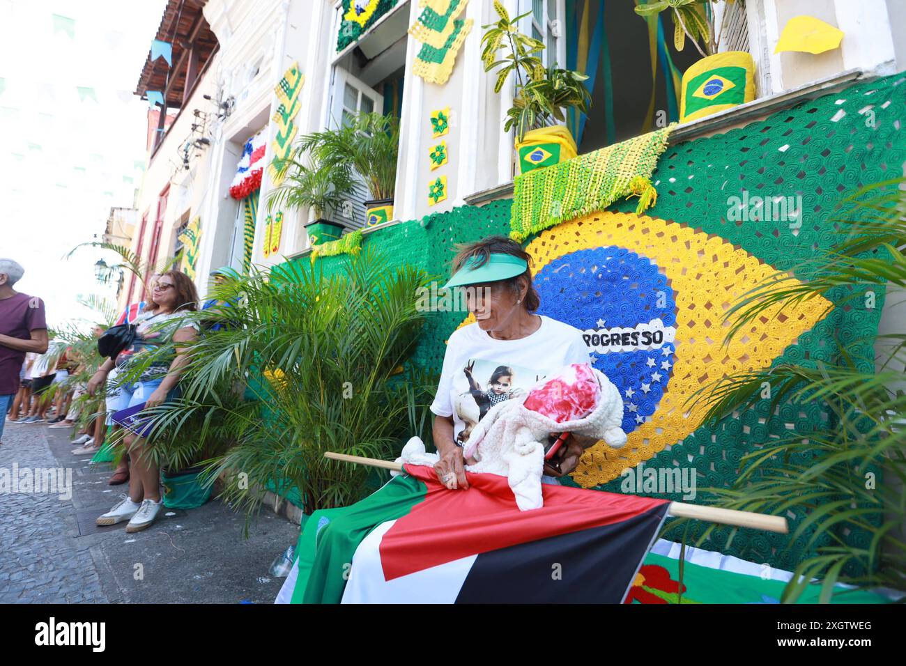 celebration of the second of July salvador, bahia, brazil - july 2 2024 ...