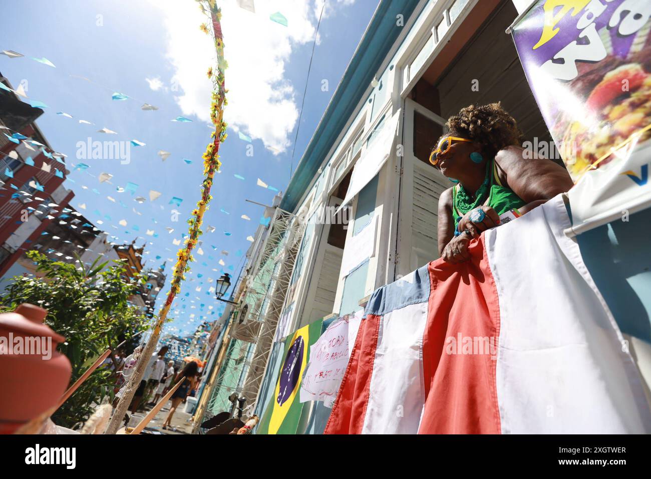 celebration of the second of July salvador, bahia, brazil - july 2 2024 ...