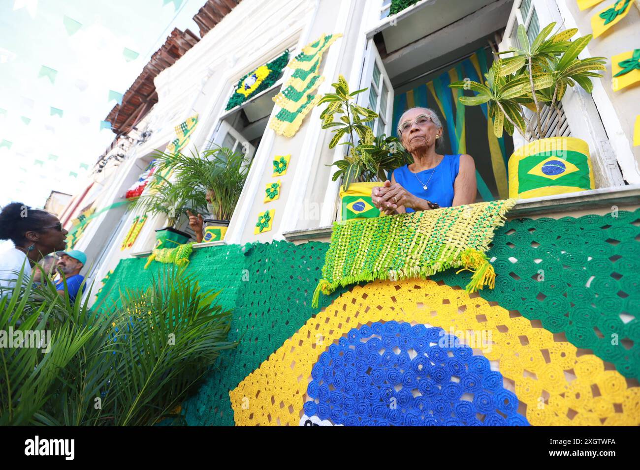 celebration of the second of July salvador, bahia, brazil - july 2 2024 ...