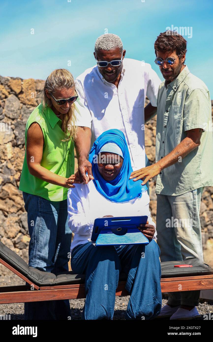 Muslim african american woman working hi-res stock photography and ...