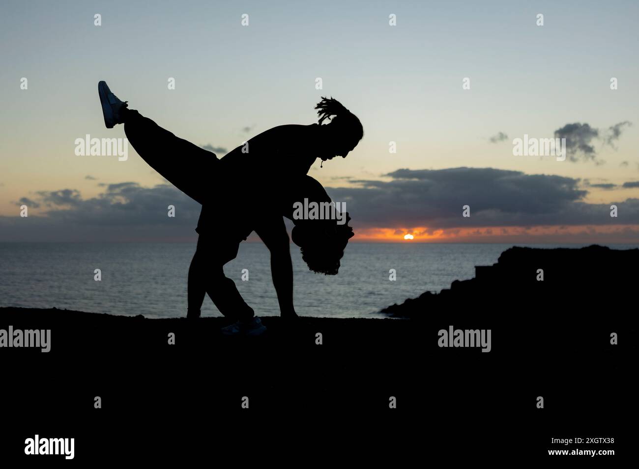 Bending over backward hi-res stock photography and images - Alamy