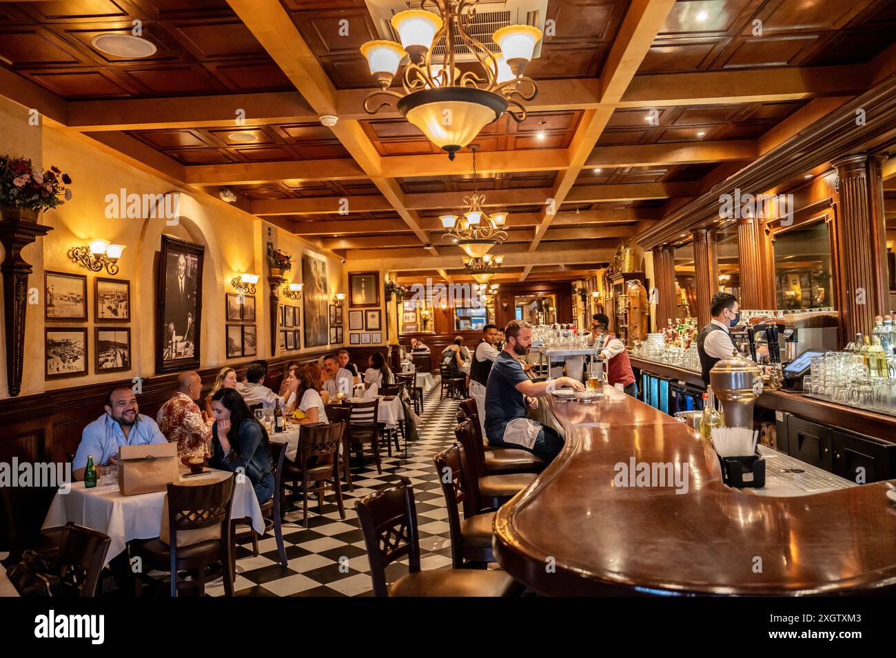 Tijuana, Mexico. 08th July, 2024. View of Caesar's restaurant, which ...