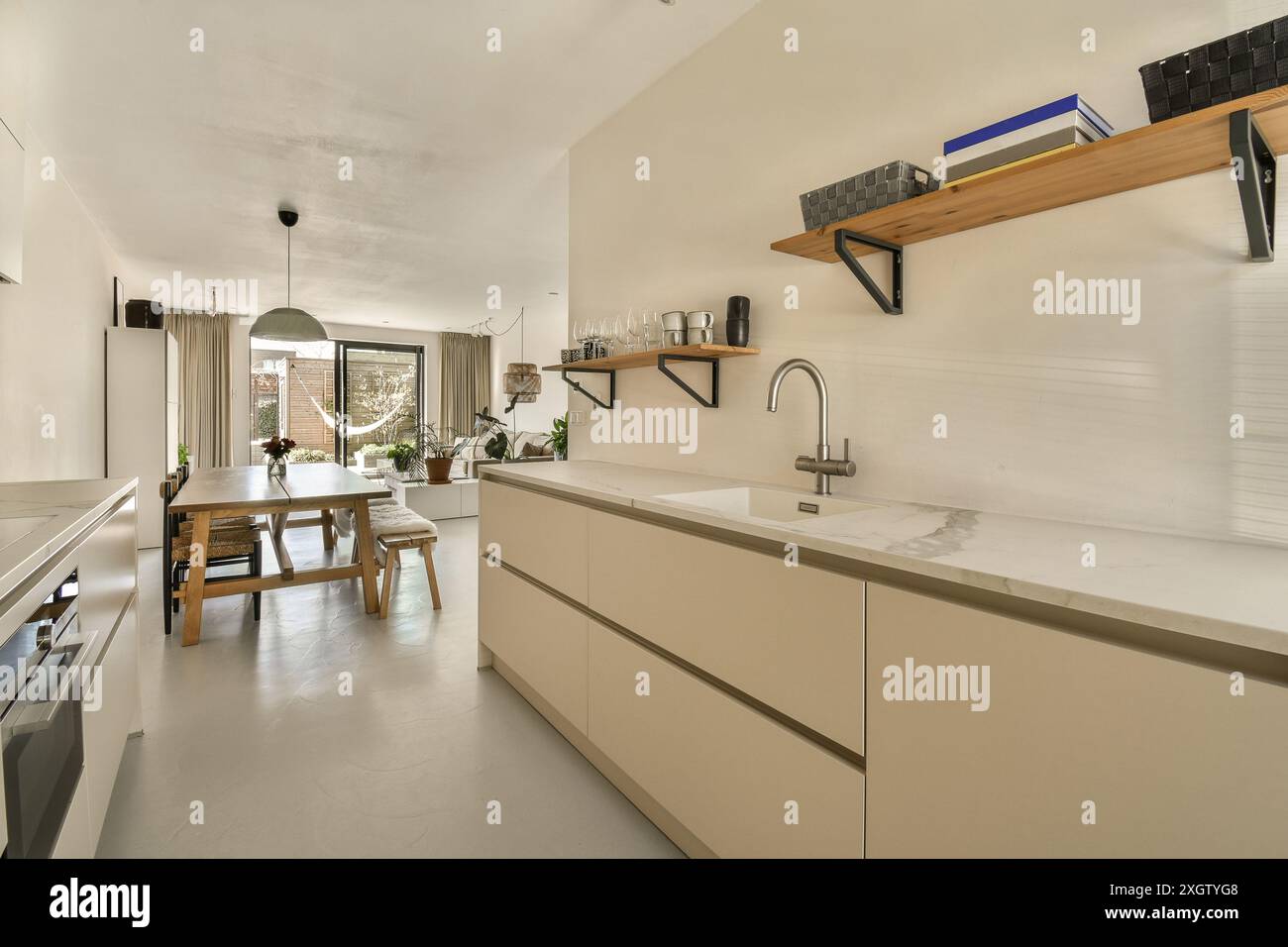 Beautifully laid out modern kitchen at Jan Vrijmanstraat 98 showcasing ...