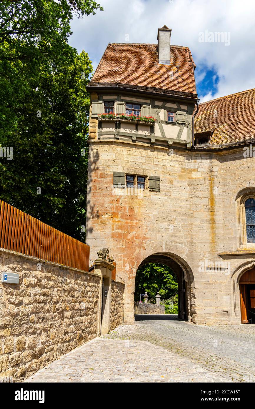 The quaint little St. Wolfgang’s Church in Rothenburg ob der Tauber ...