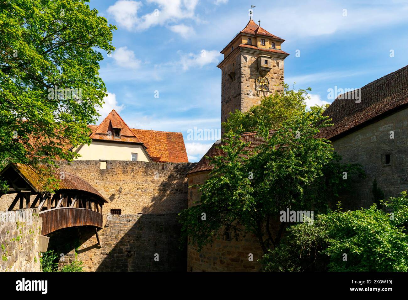 The Würzburg Gate got its second name “Galgentor” from the gallows that ...