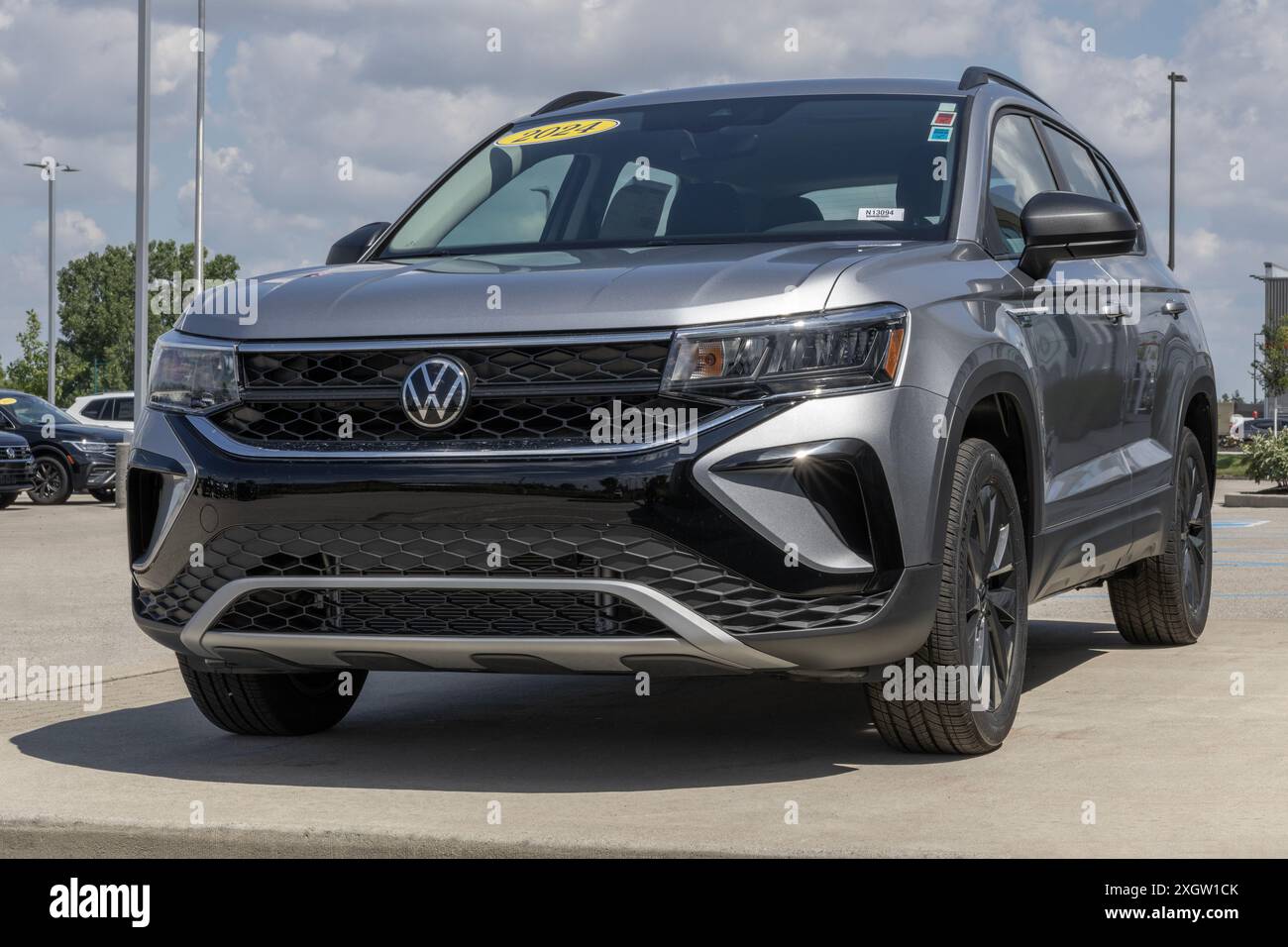 Noblesville - July 7, 2024: Volkswagen Taos S display. Volkswagen ...