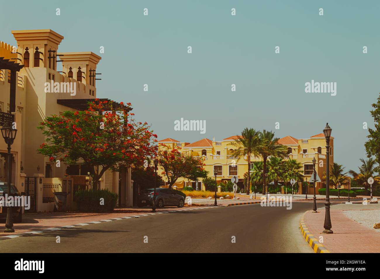 villas village in the city. High quality photo Stock Photo - Alamy