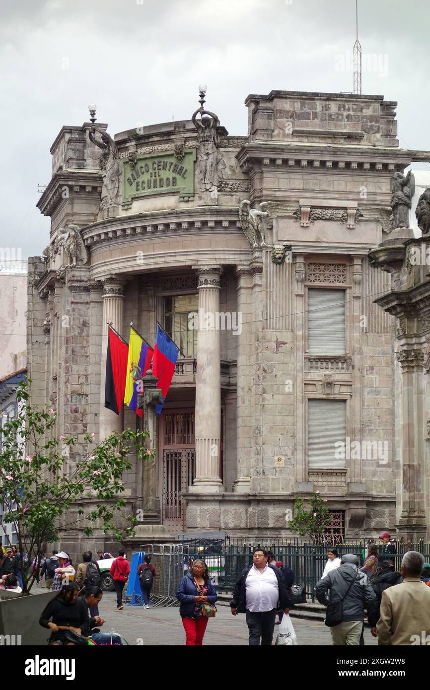Museo Antiguo Banco Central Del Ecuador, Quito, Ecuador, South America ...