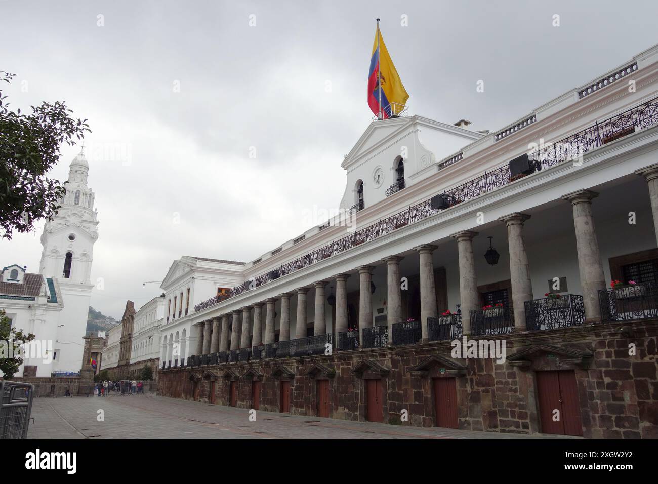 Palacio de Carondelet, Carondelet Palace, Quito, Ecuador, South America ...