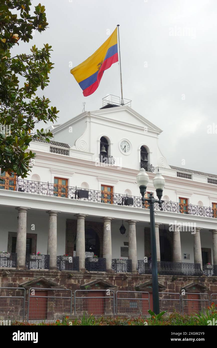Palacio de Carondelet, Carondelet Palace, Quito, Ecuador, South America ...