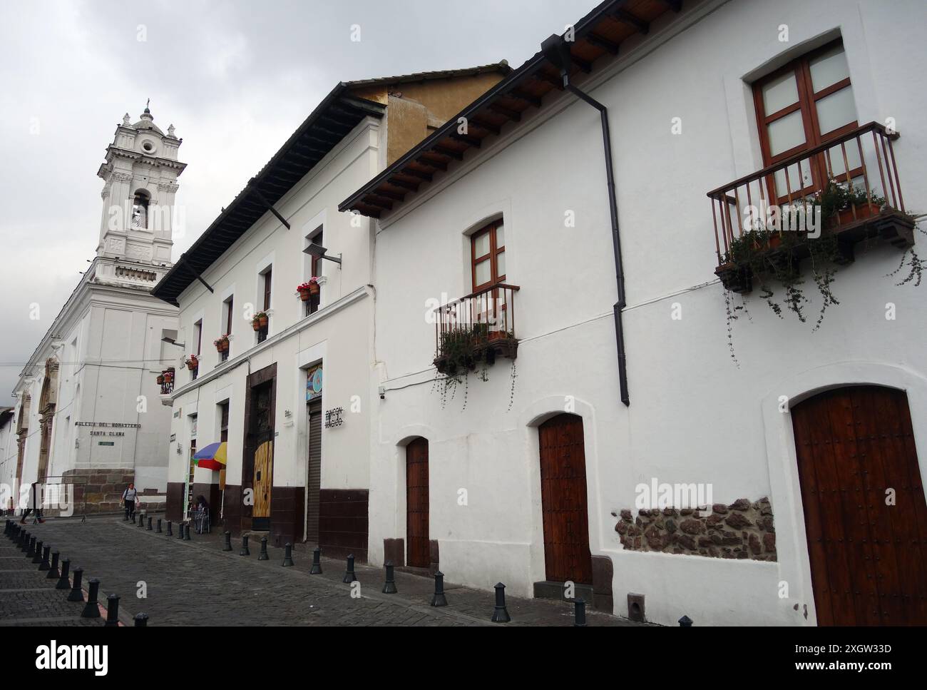 downtown, Quito, Ecuador, South America, UNESCO World Heritage Site ...