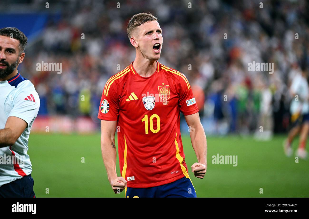 Fussball, Europameisterschaft, EURO 2024, Halbfinale, Allianz Arena ...