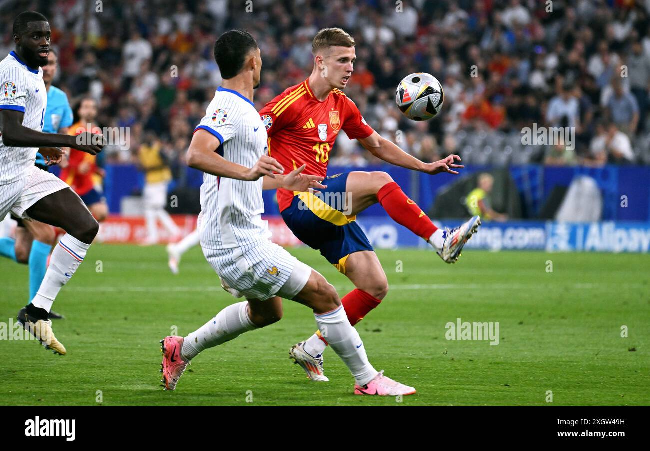 Fussball, Europameisterschaft, EURO 2024, Halbfinale, Allianz Arena ...