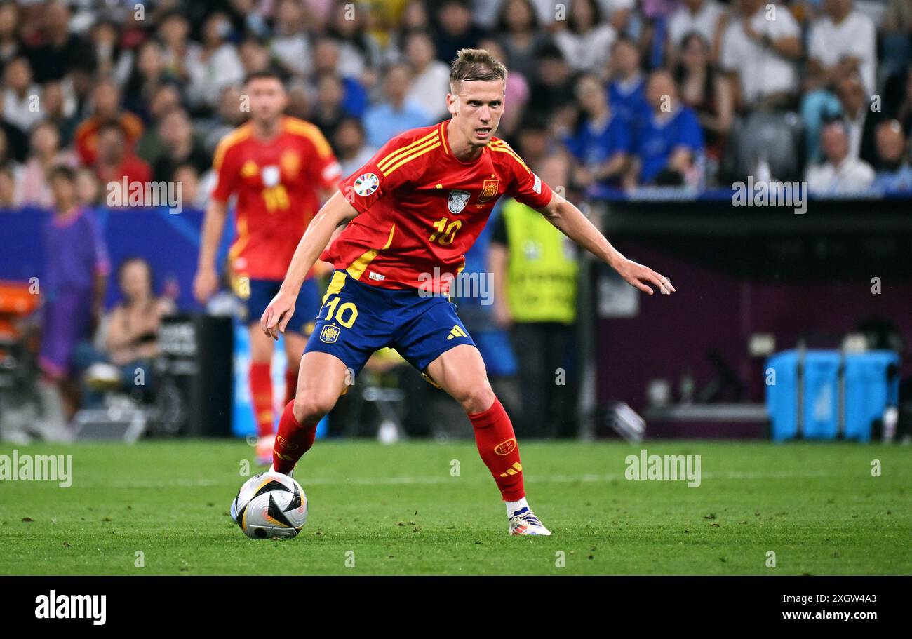 Fussball, Europameisterschaft, EURO 2024, Halbfinale, Allianz Arena ...