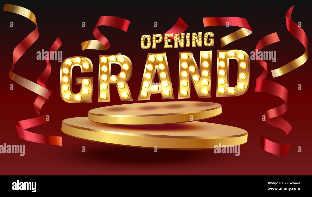 Text title background ceremony Stock Vector Images - Alamy