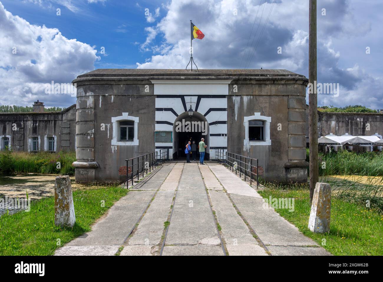 Fort van Liezele, best conserved fortress of the fortified area of ...