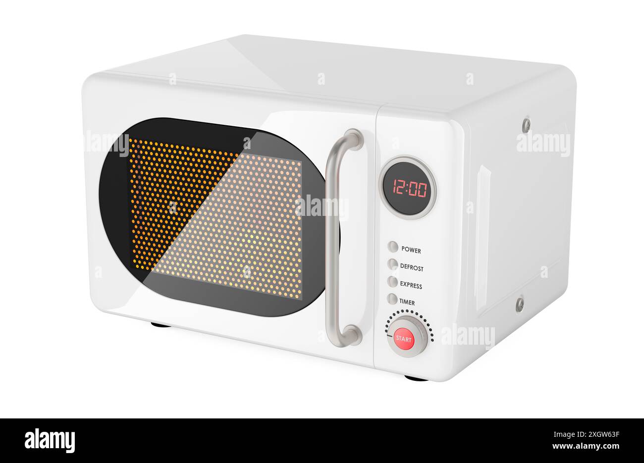 Microwave oven illustration hi-res stock photography and images - Alamy