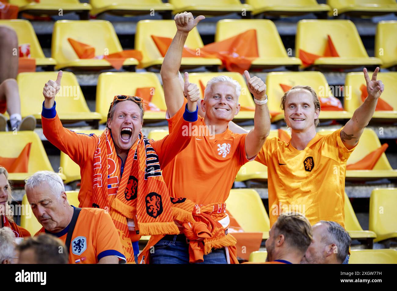 Dortmund - Fans during the UEFA EURO 2024 Semi-final match between the ...
