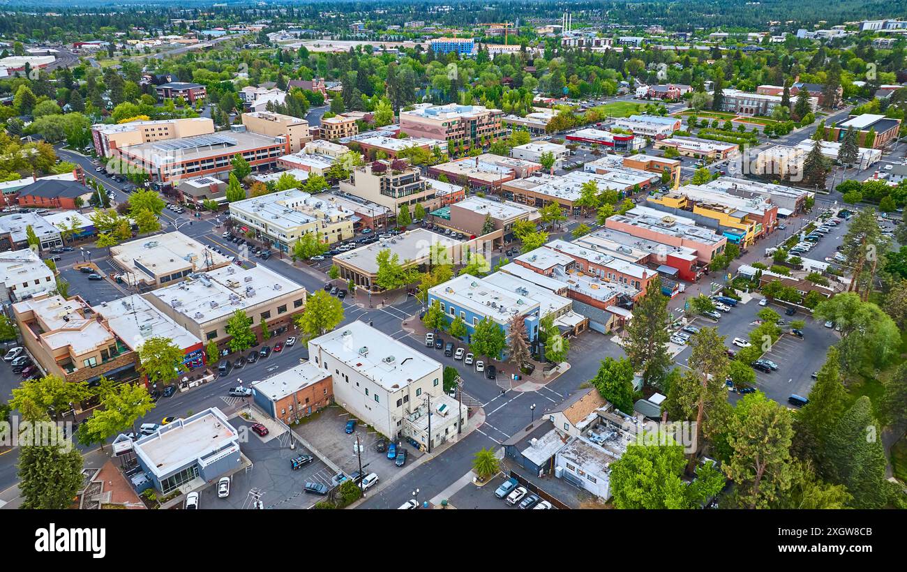 Aerial View Of Bend Oregon