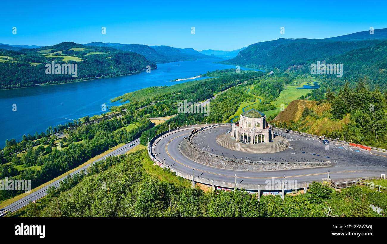 Aerial vista house oregon hi-res stock photography and images - Alamy