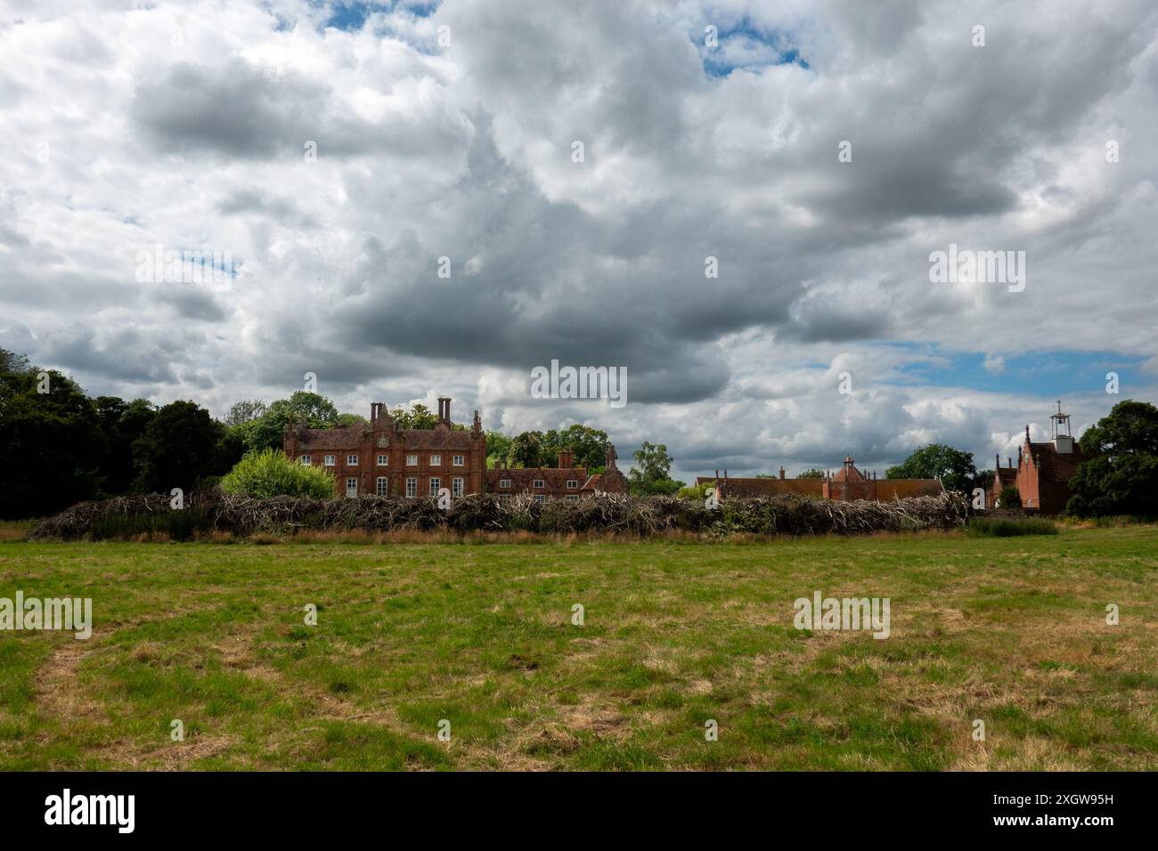 Cockfield Hall in Yoxford in Suffolk Stock Photo - Alamy