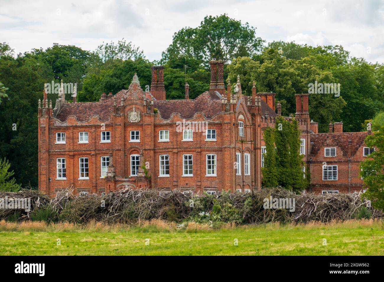 Cockfield Hall in Yoxford in Suffolk Stock Photo - Alamy