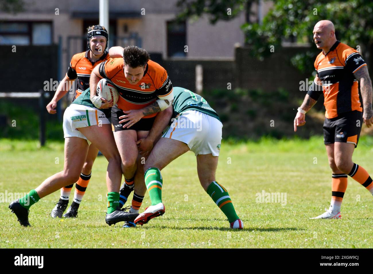 Double tackle hi-res stock photography and images - Alamy