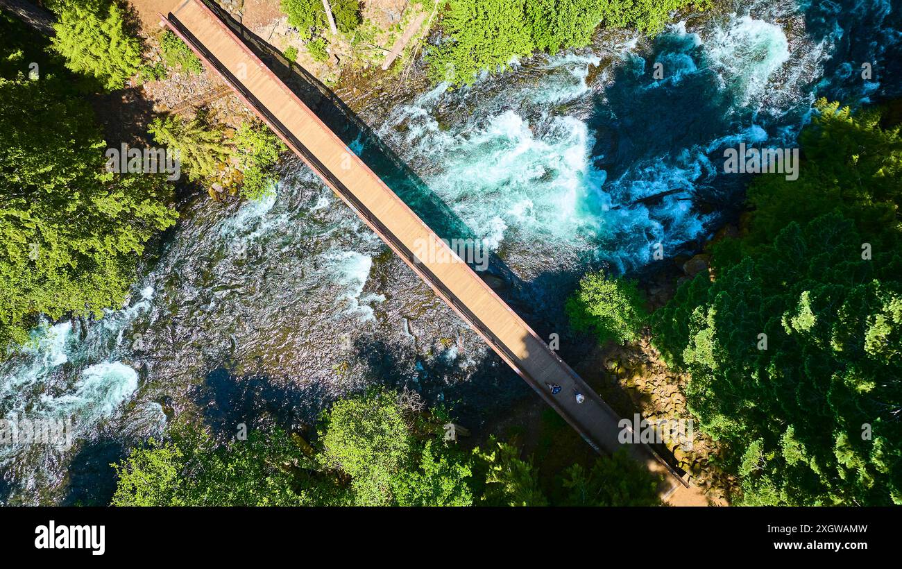 Top down view rapids in hi-res stock photography and images - Alamy
