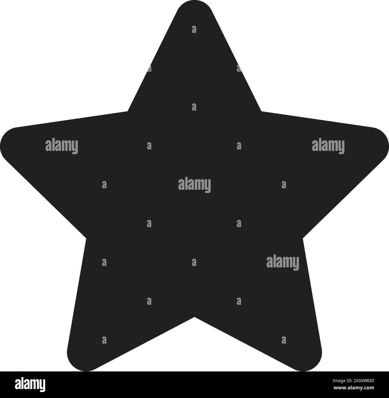 Star Round shape, Rounded stars icon, Star icon, stars rating icon ...