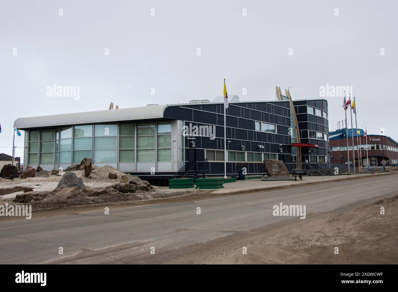 Nunavut legislative assembly building hi-res stock photography and ...