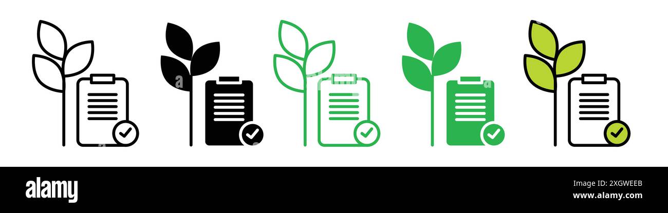 Premium ingredients icon logo sign vector outline in black and white ...