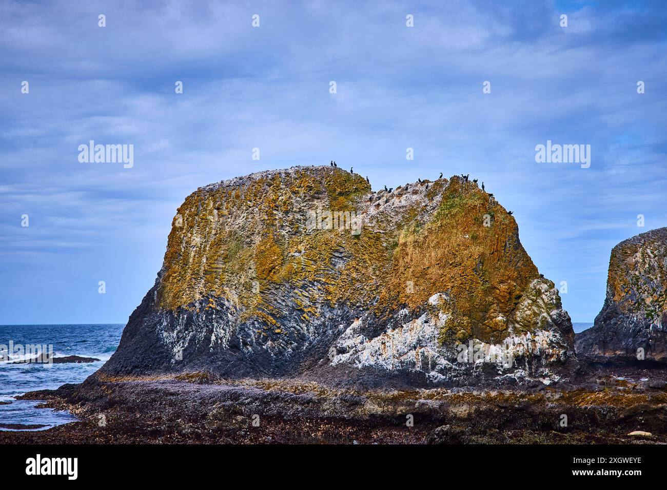 Aerial view yaquina head lighthouse hi-res stock photography and images ...
