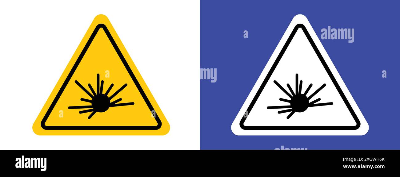 Explosive materials hazard sign logo sign vector outline in black and ...