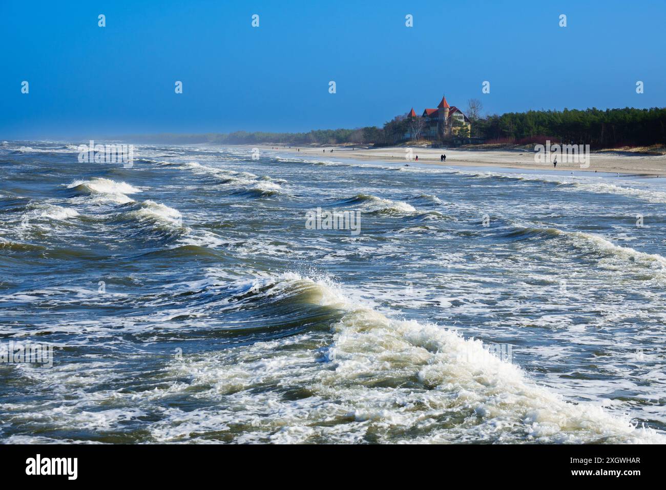Sandy beach in leba hi-res stock photography and images - Alamy