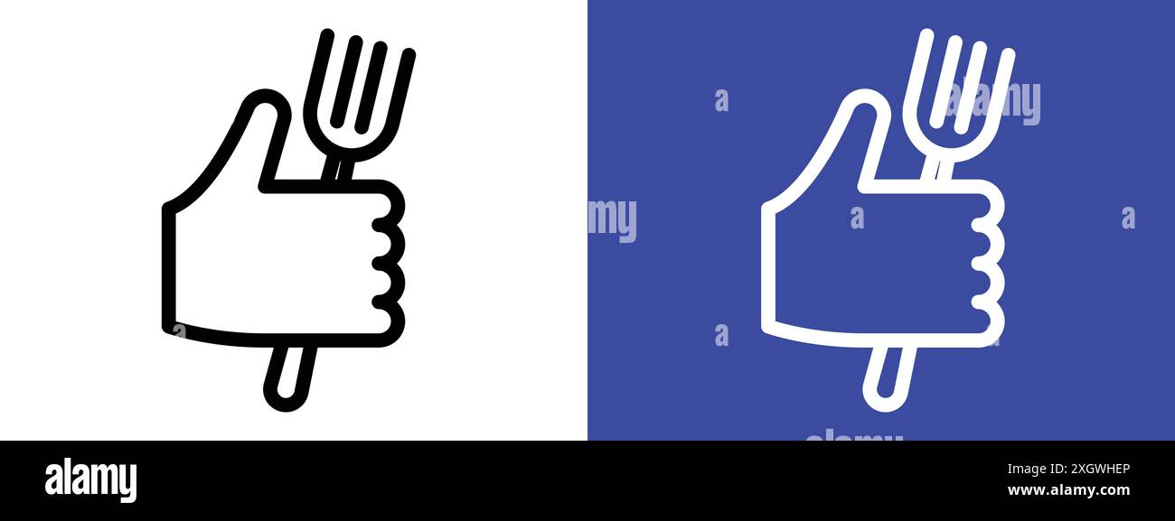 Good food sign Stock Vector Images - Alamy