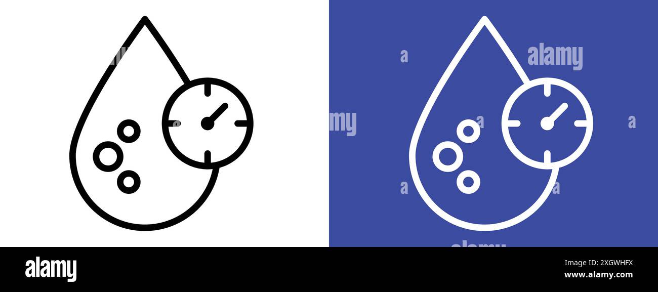 High cholesterol icon logo sign vector outline in black and white color ...