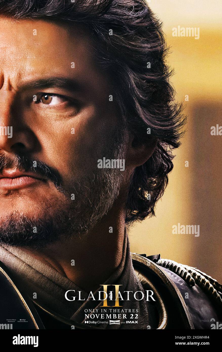 RELEASE DATE: November 22, 2024. TITLE: Gladiator II. STUDIO: Paramount ...