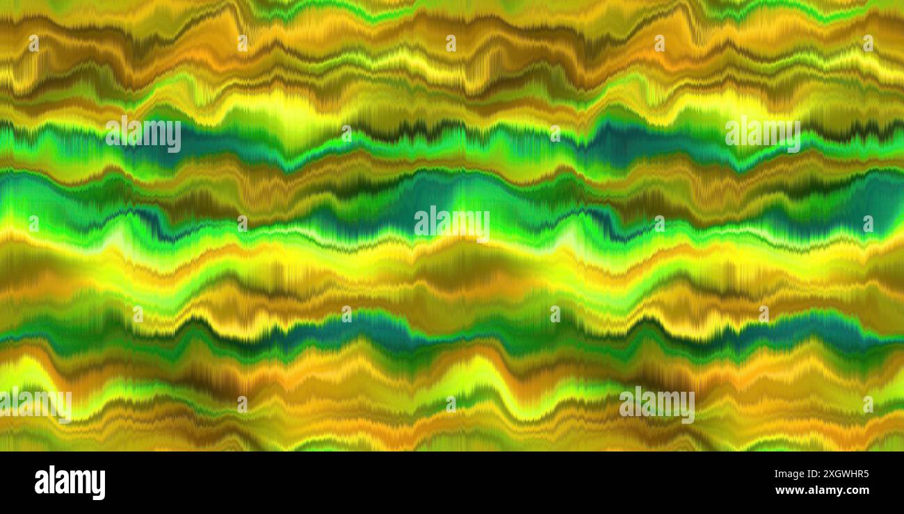 Blurry silk moody horizontal stripe texture border background. Wavy ...