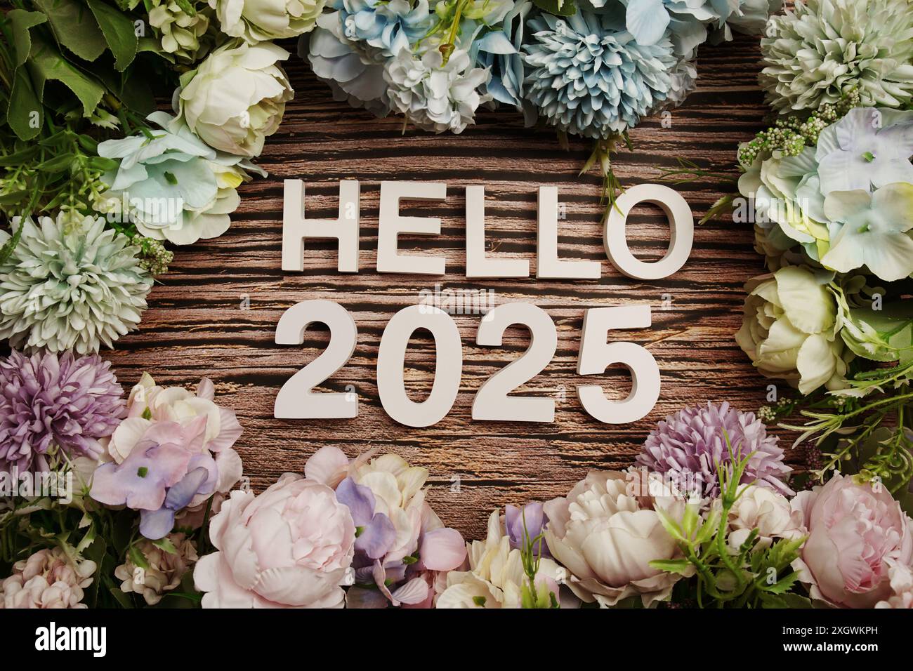 Hello 2025 hi-res stock photography and images - Alamy