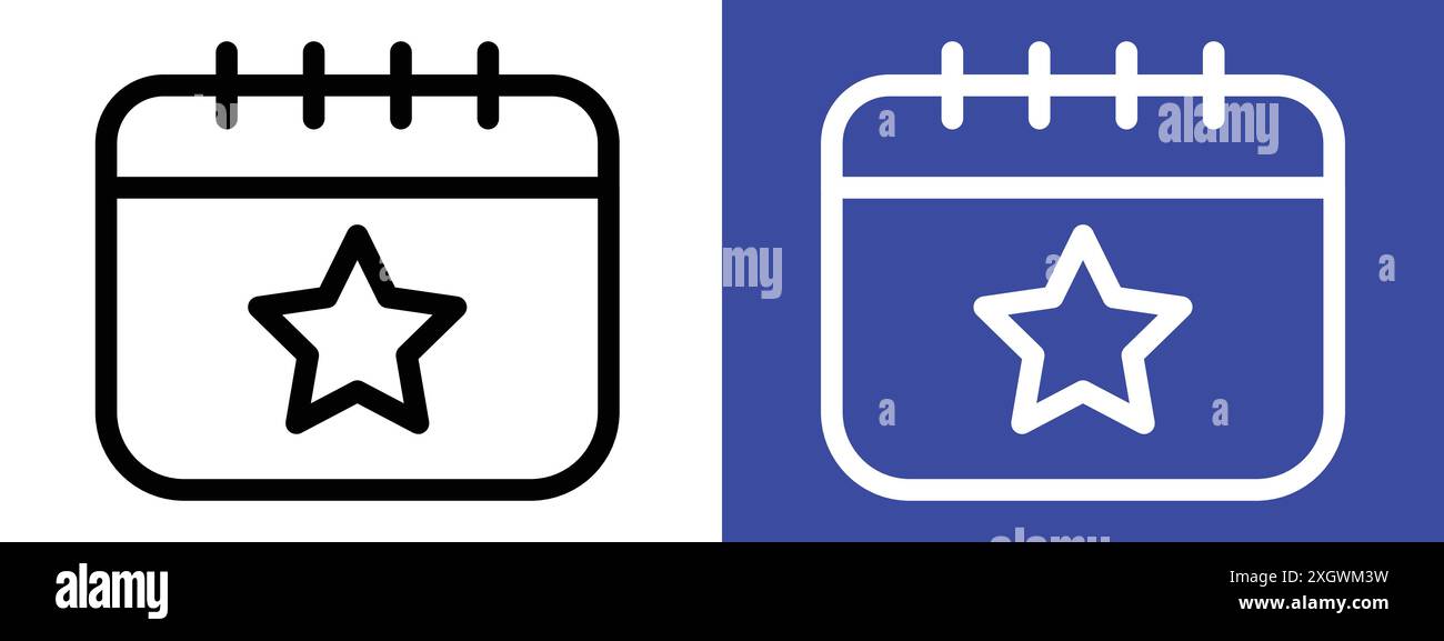 Special event icon logo sign vector outline in black and white color ...