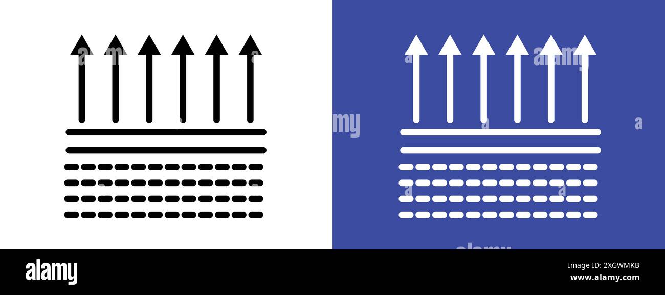 Wrinkles face reflection icon logo sign vector outline in black and ...